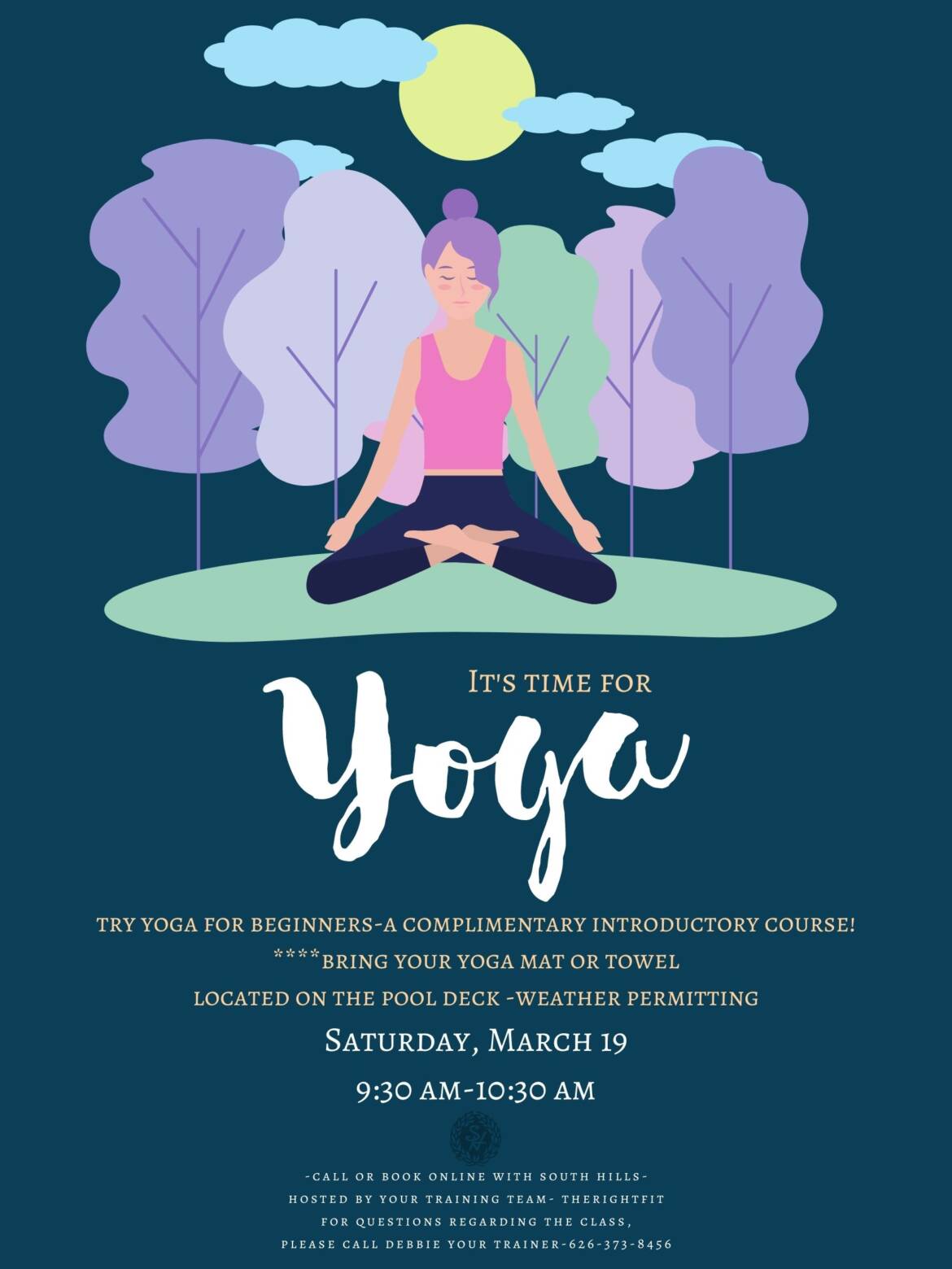 Yoga Class South Hills Country Club