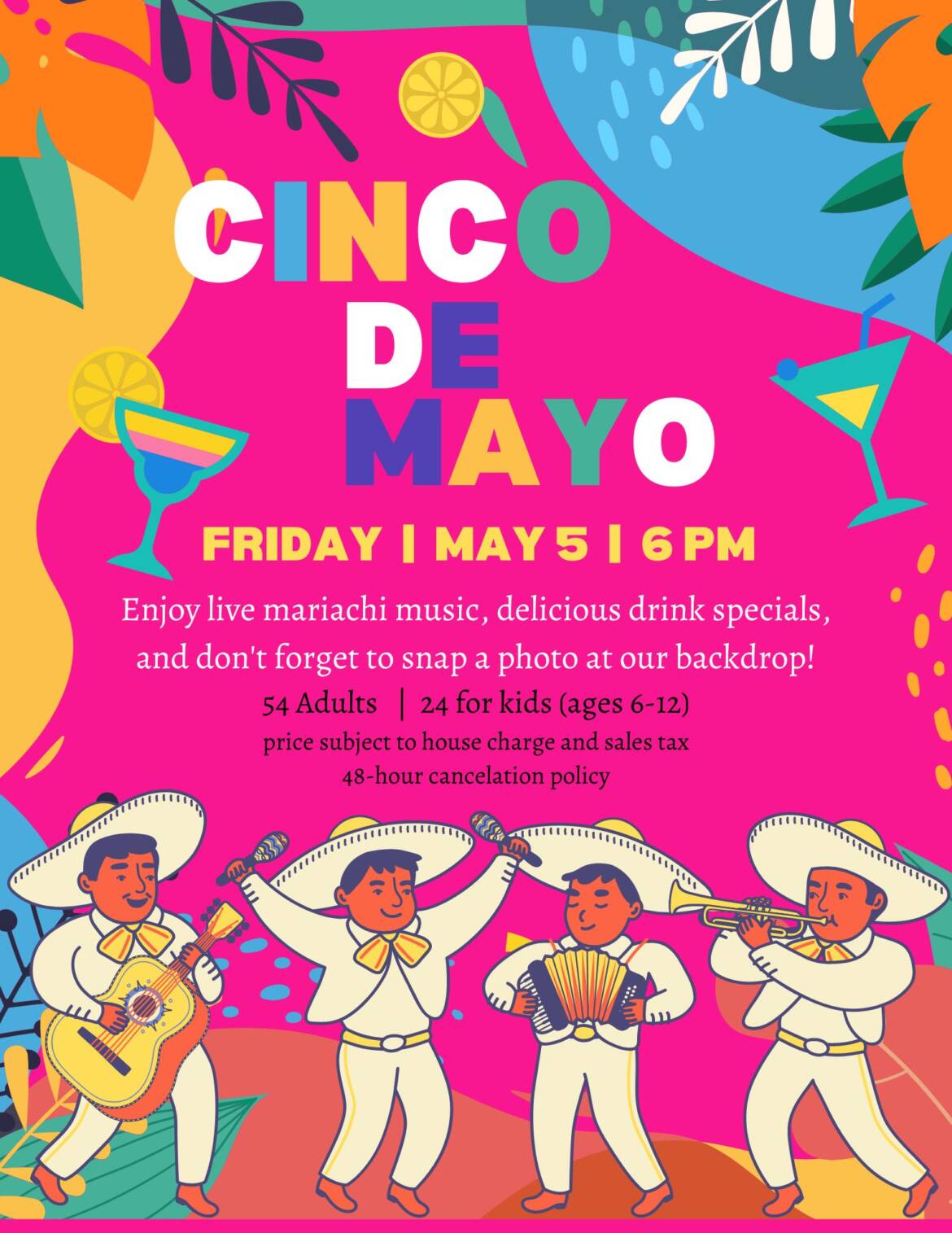 cinco de mayo may 5 – South Hills Country Club